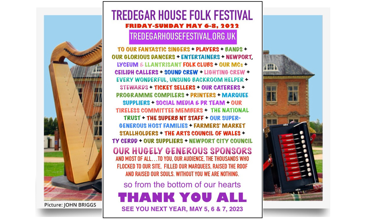 Tredegar House Folk Festival